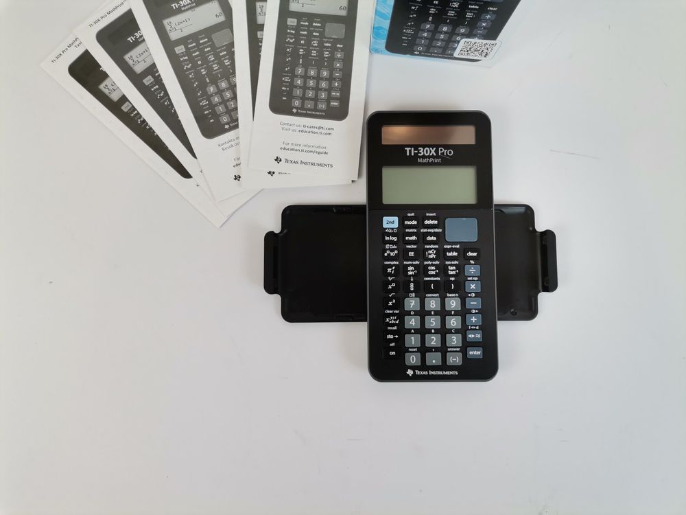 TEXAS INSTRUMENTS TI-30X Pro Taschenrechner (Neu (gemäss Beschreibung ...