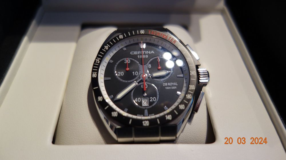 A vendre Certina Chrono Ds Royal Intemporel | Kaufen auf Ricardo