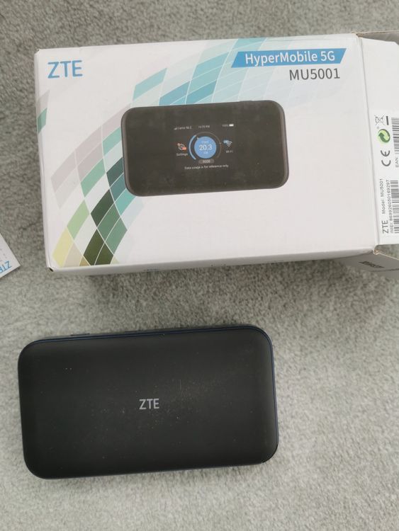 ZTE MU5001 5G Mini Router mit Batterie (Neu (gemäss Beschreibung)) in ...