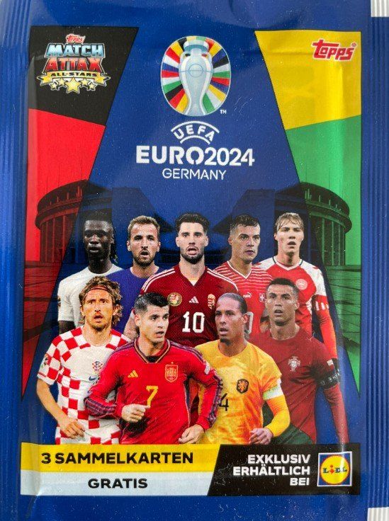 7x3 Match Attax Karten Euro 2024 EM Europameisterschaft | Comprare su ...