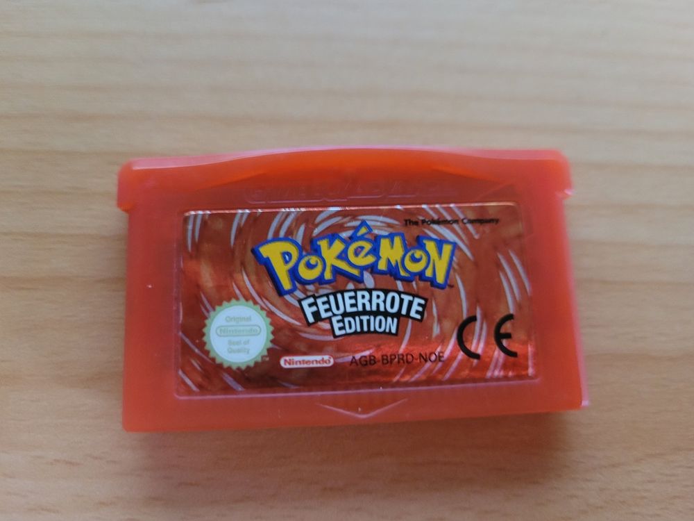 Pokémon Feuerrote Edition Gameboy Advance (Gebraucht) in Schänis für ...