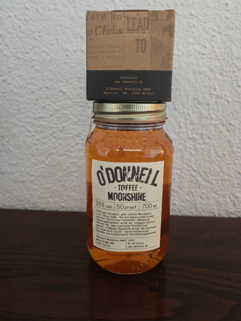 O'Donnell Toffee Moonshine, Likör, 700 ml, Neu & Original! (Neu und ...