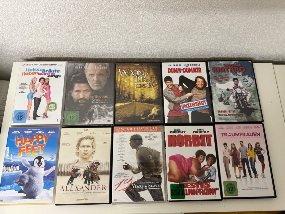 RIESEN DVD/FILM SET MIT 55 FILMEN (Neu (gemäss Beschreibung)) in ...