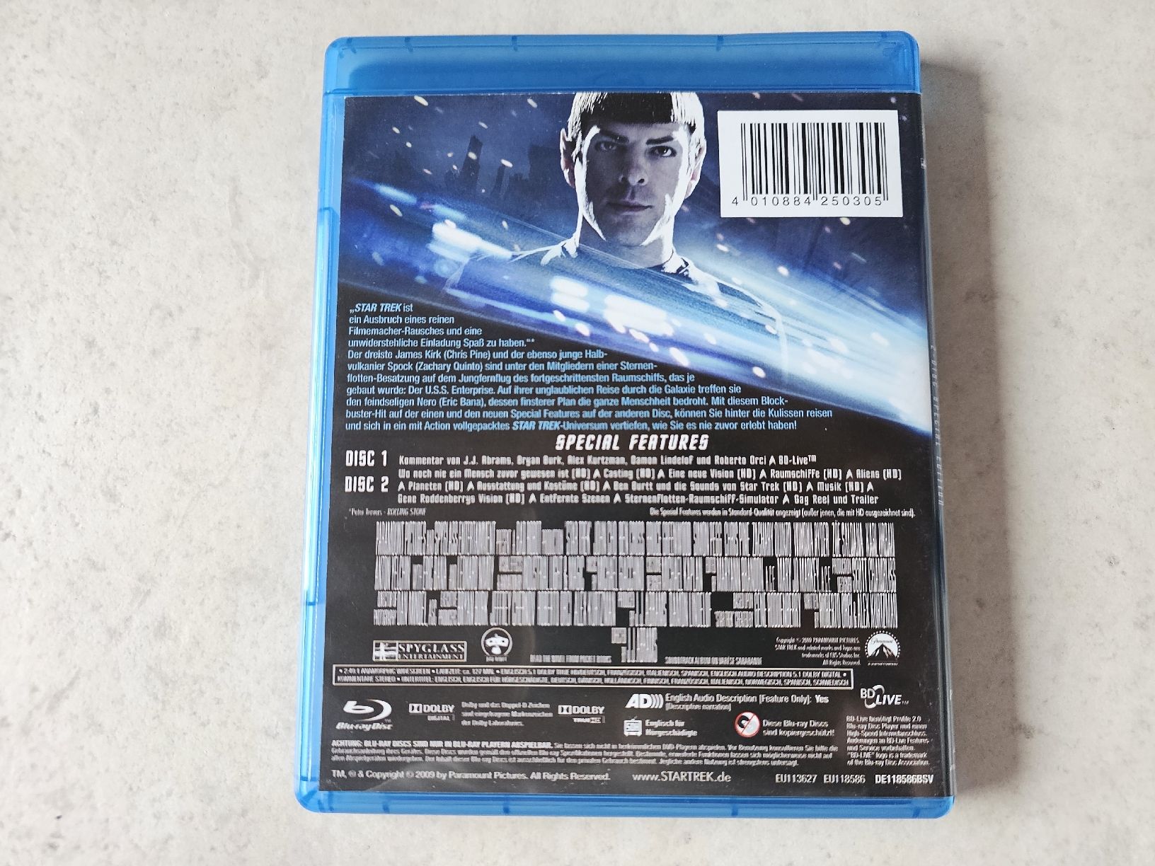 Star Trek - 2 Disc Special Edition / Bluray (Gebraucht) in Schneisingen ...