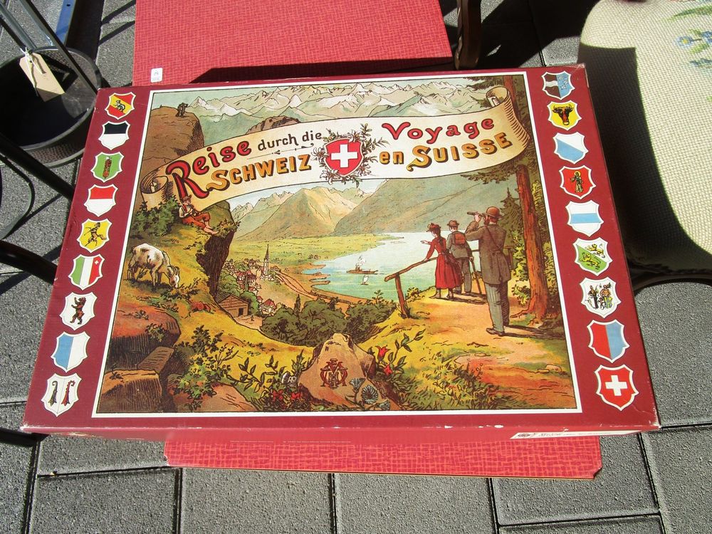 Spiel Reise durch die Schweiz von 1981 | Kaufen auf Ricardo