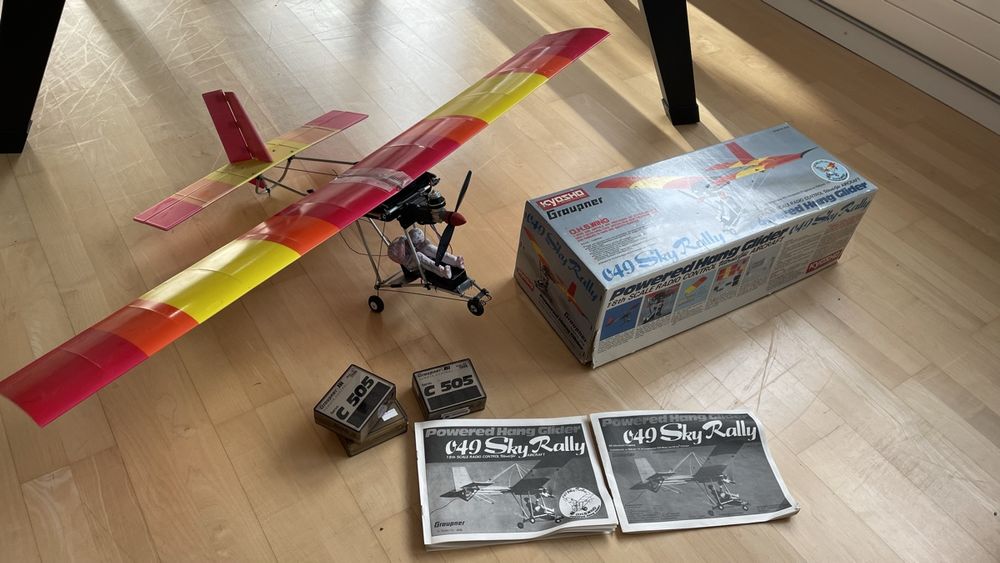 Ferngesteuertes Motorflugzeug Kyosho Graupner Sky Rally (Gebraucht) in ...