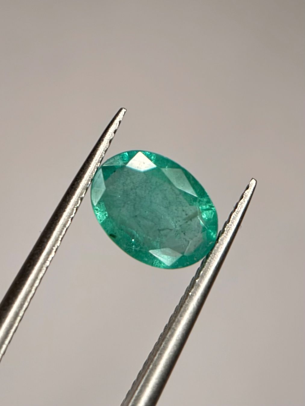 Ab 1 Fr. - 1.14 ct natürl. Smaragd Edelstein mit Zertifikat (Neu ...