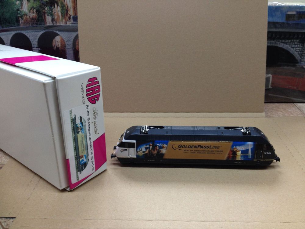 Hag 28542-31 Re 465 Goldenpass, H0 WS (Neu (gemäss Beschreibung)) in ...