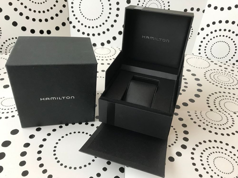 HAMILTON ORIGINAL - WATCH BOX ECRIN SCHACHTEL CASE !!! | Kaufen auf Ricardo