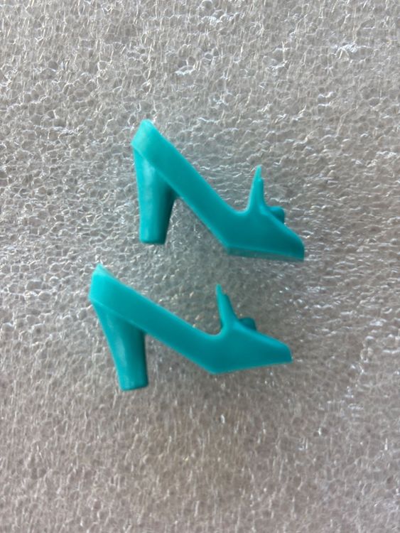 Vintage Barbie pilgrim shoes turquoises (Neuf (Voir description)) à ...