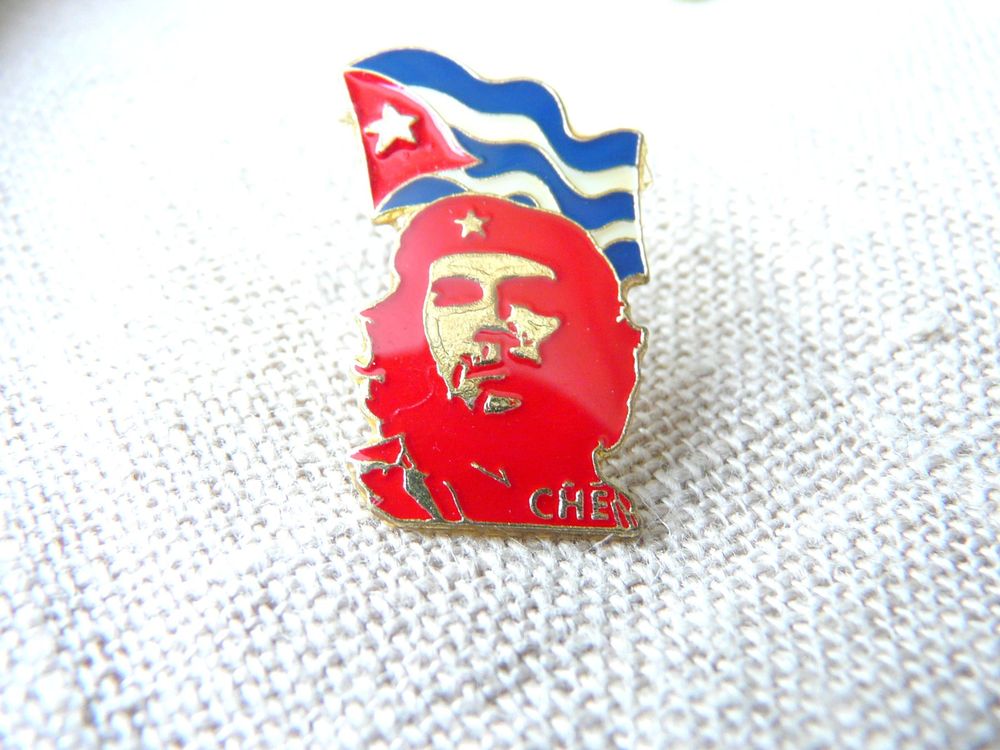 Che Guevara Cuba Fahne drapeau vintage +Versand Pin M13L.4 | Kaufen auf ...