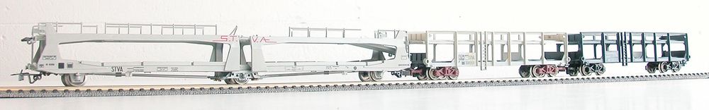 Jouef 3 Autotransportwagen STVA der SNCF Spur H0 | Kaufen auf Ricardo