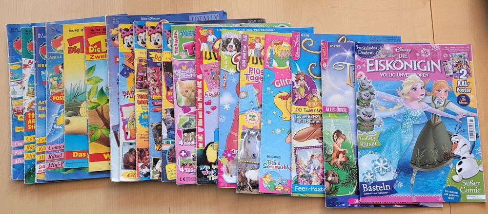 19x Comics - Arielle, Bibi Blocksberg, Minnie Maus etc. (Gebraucht) in ...