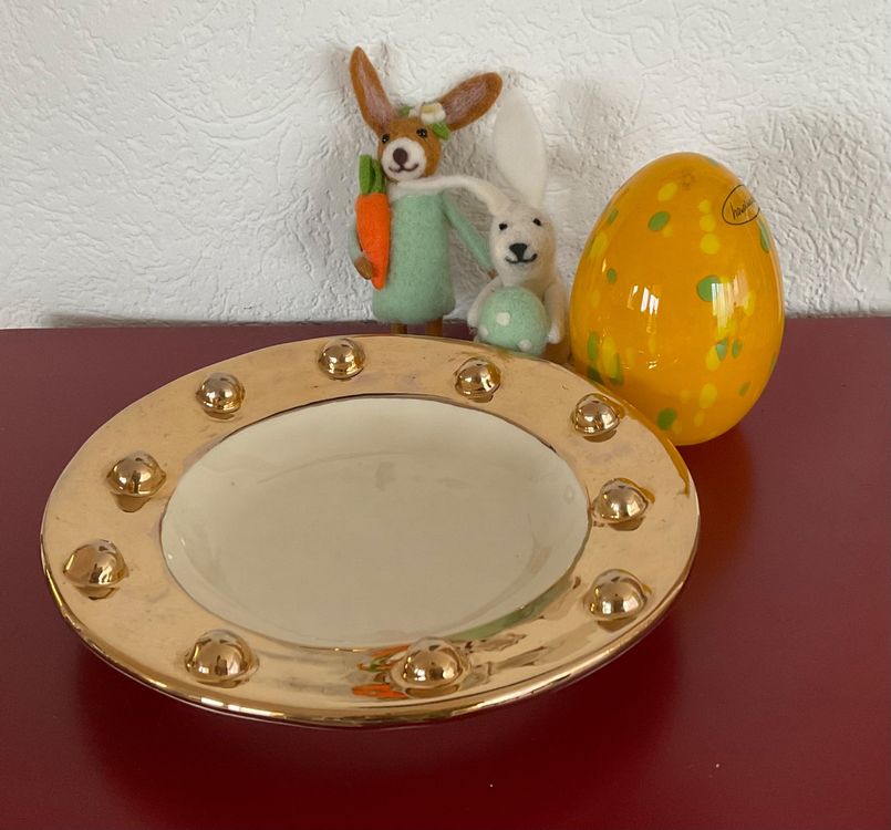 EnSoieZürich Teller Goldrand Ines Bösch En soie (Gebraucht) in ...