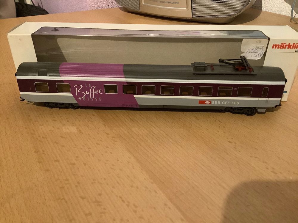 SBB-Restaurantwagen, EW IV WRm (Gebraucht) in Ruswil für CHF 33 – mit Lieferung auf Ricardo kaufen