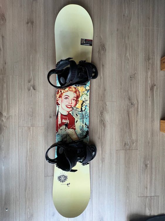 Snowboard Sims "The Vice" 156 - fixations Burton | Kaufen auf Ricardo