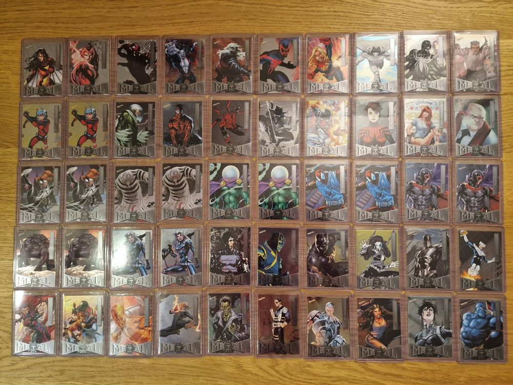 Marvel Metal Universe Cards 107 Stück (Skybox) (Neu (gemäss ...