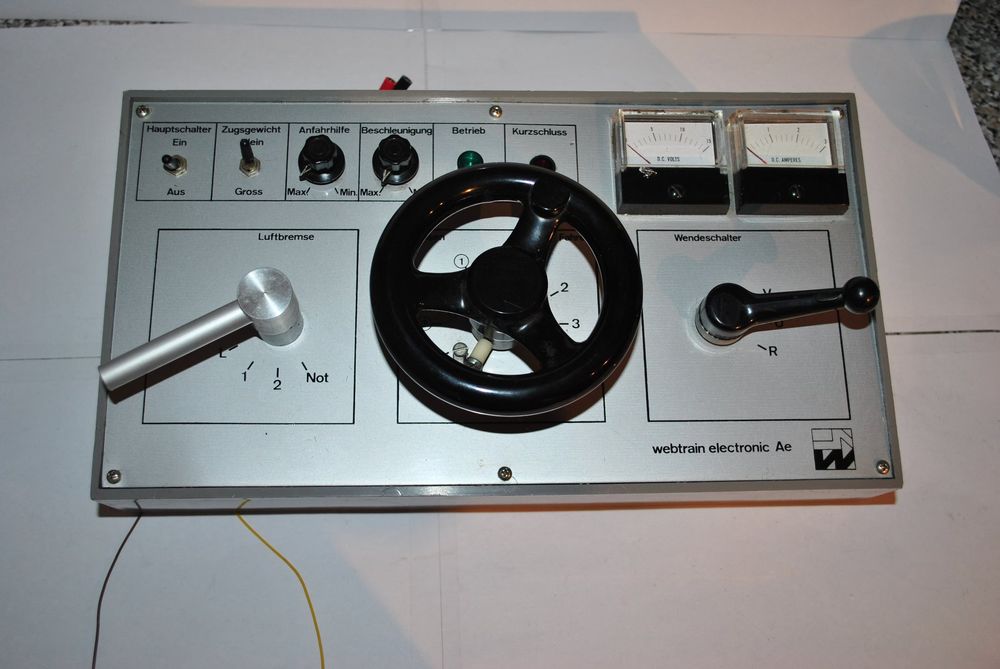 WEbtrain Fahrpult (RLR016) (Gebraucht) in Aarwangen für CHF 102 – mit Lieferung auf Ricardo kaufen