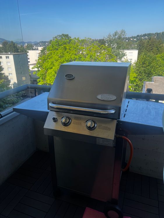 Master Grill M-201S inkl. 3 Grillplatten und Abdeckung (Défectueux) à ...