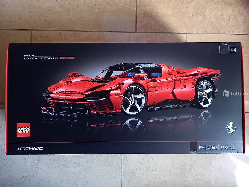 Neuer Lego Technic Ferrari Daytona 42143 (Neu und originalverpackt) in ...
