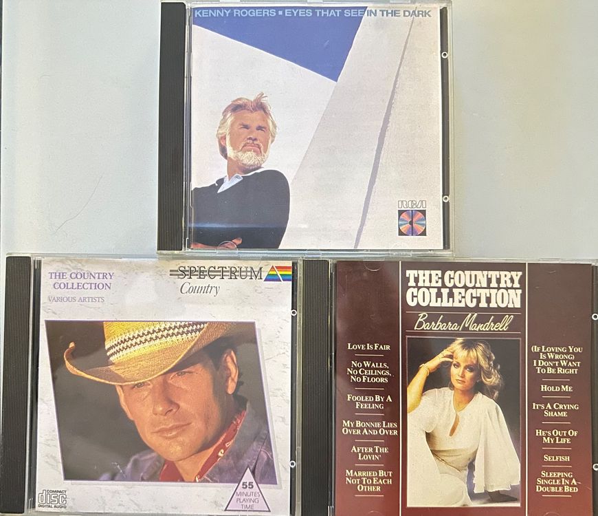 Kenny Rogers, The Country Johnny Cash, Dolly Parton 3CDs (Gebraucht) in ...