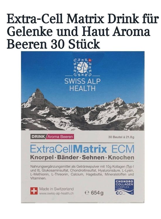 Swiss Alp Extra-Cell Matrix Drink | Kaufen auf Ricardo
