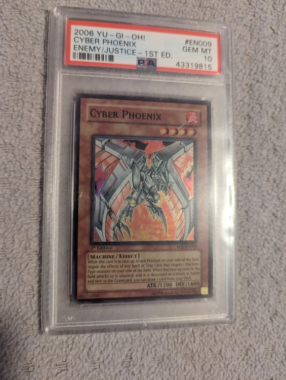 Yugioh / Cyber Phoenix / PSA 10 / 1st. | Kaufen auf Ricardo