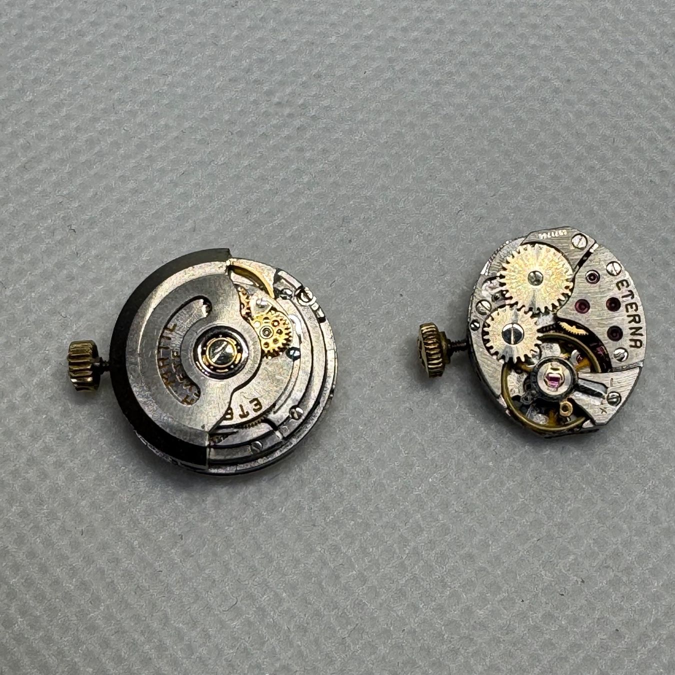 2x Eterna Damenuhrwerke Handaufzug & Eterna-Matic (Defekt) in Herznach ...