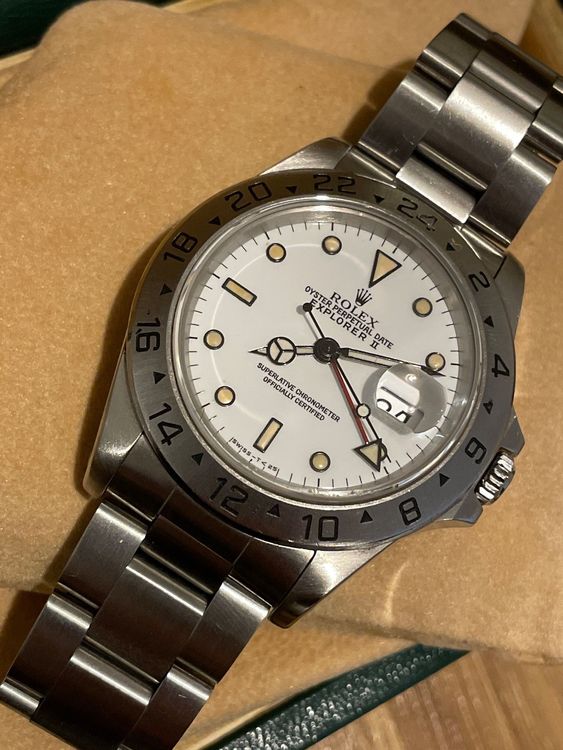 Rolex Explorer II 16570 Chicchi di mais Vintage | Kaufen auf Ricardo
