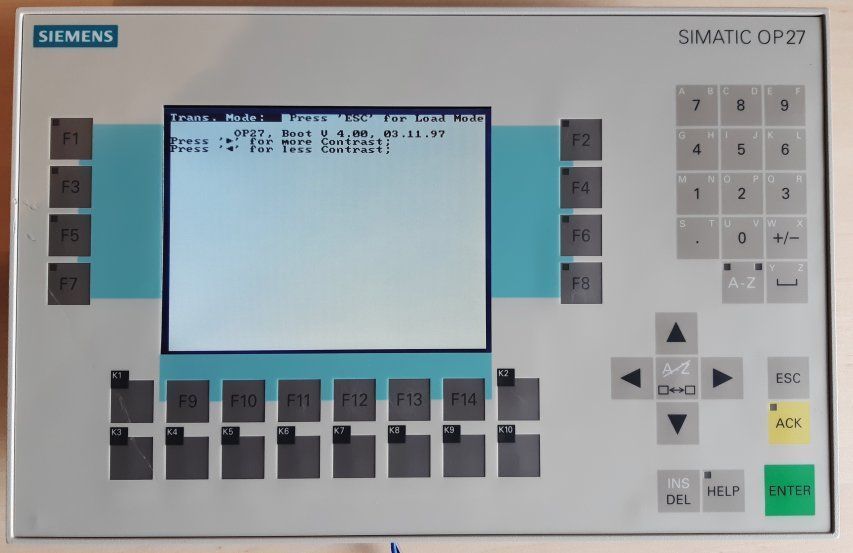 Siemens Operator Panel OP27 Mono | Kaufen auf Ricardo