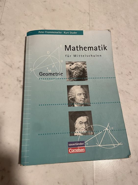 Mathematik Geometrie Mittelschule Sauerländer Buch 👍 (Gebraucht) in Uttigen für CHF 1 – mit ...