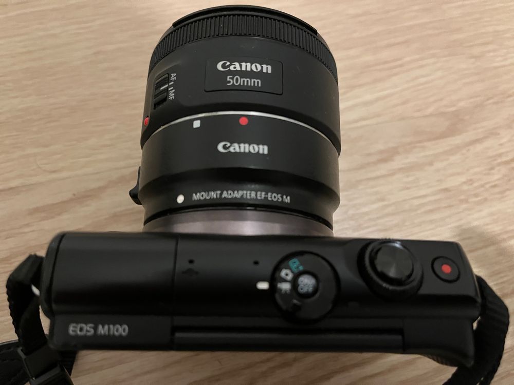 Canon EOS M100 mit Objektiven und Adapter - für Enthusiasten (Gebraucht) in Zürich für CHF 250 ...