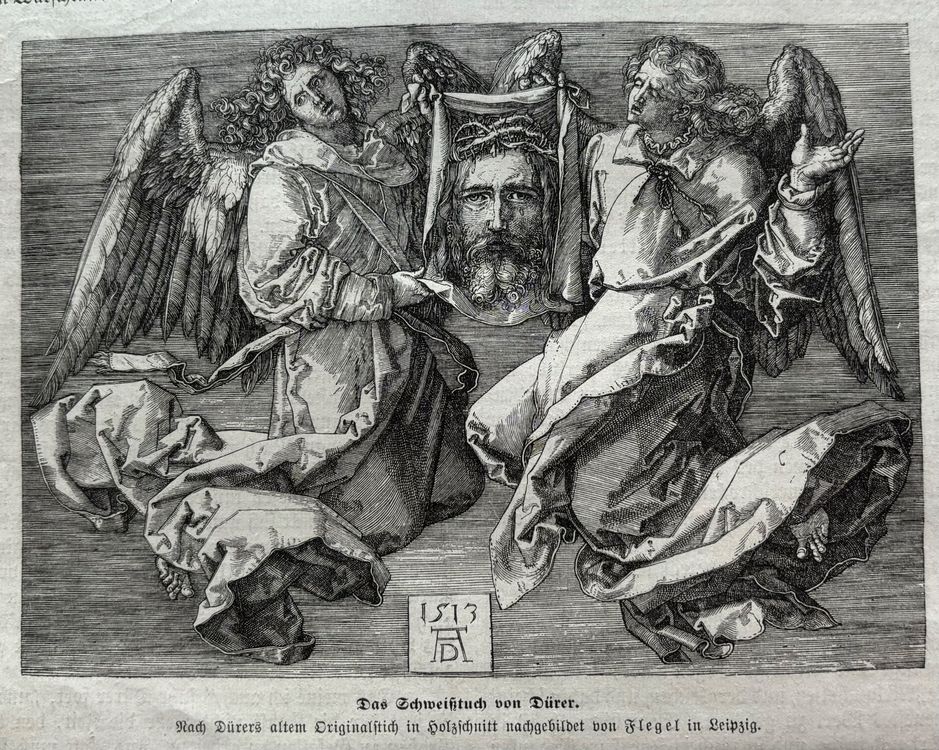 Orig. Holzstich - Albrecht Dürer, Das Schweisstuch Christi (Gebraucht) in Frauenfeld für CHF 18 ...