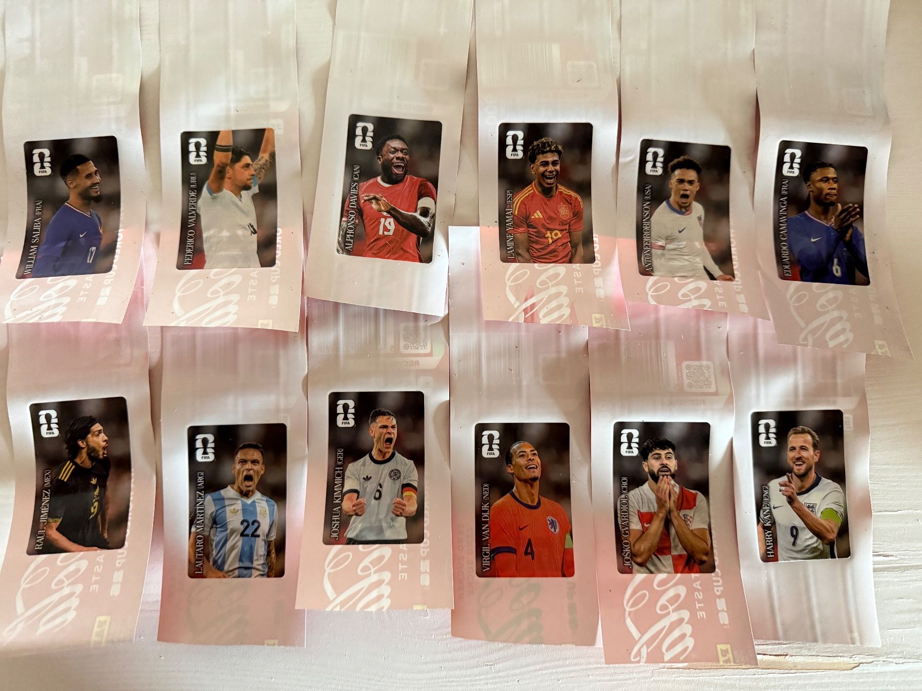 Panini Wm 26 2026 Coca Cola Stickers Komplett Neu Und