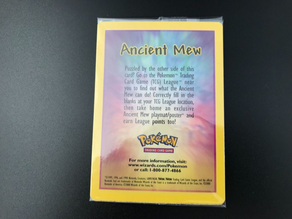 Ancient Mew Promo Sealed/OVP (Gebraucht) in Hagendorn für CHF 67 – mit ...
