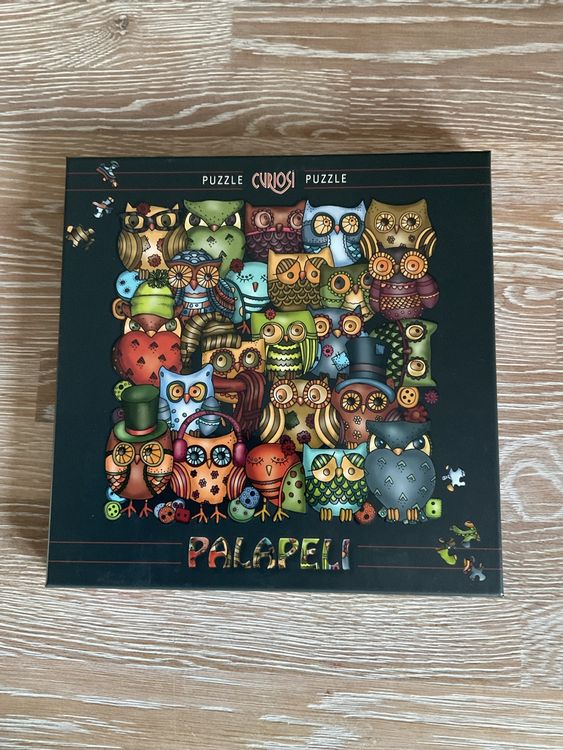 Palapeli Puzzle Curiosi Eulen Motiv, neuwertig, komplett (Neu (gemäss ...