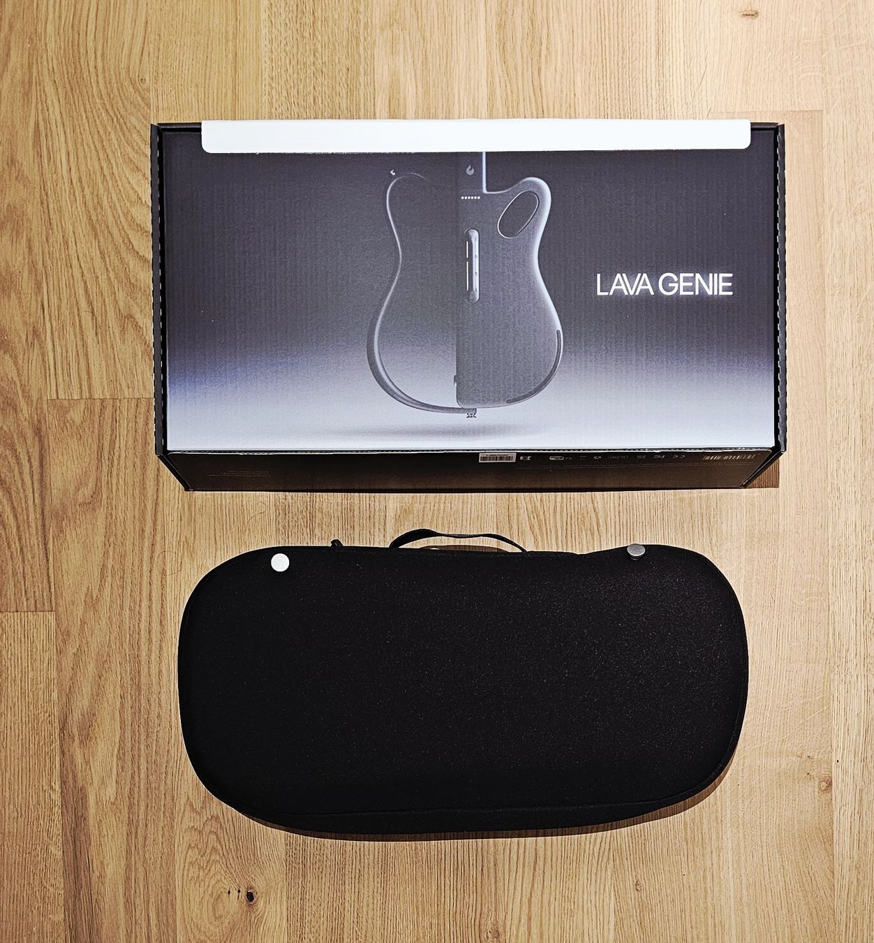 Smart E-Gitarre Lavagenie Black Edition (Neu (gemäss Beschreibung)) in ...