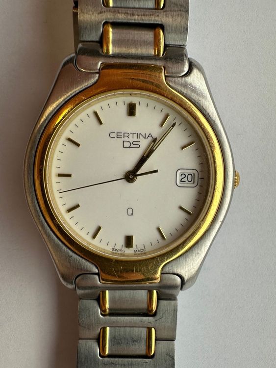 Certina DS Quarz Herrenuhr Bicolor 90er Jahre (Gebraucht) in Rapperswil SG für CHF 60 – mit ...