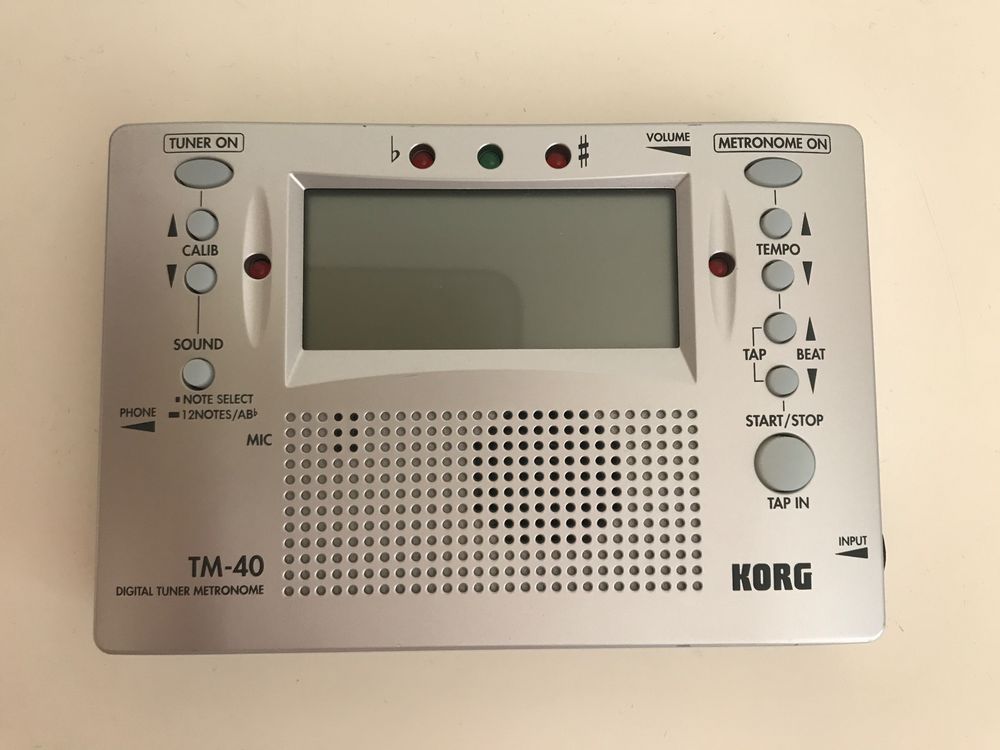 Korg TM-40 Stimmgerät und Metronom (Neu (gemäss Beschreibung)) in für ...