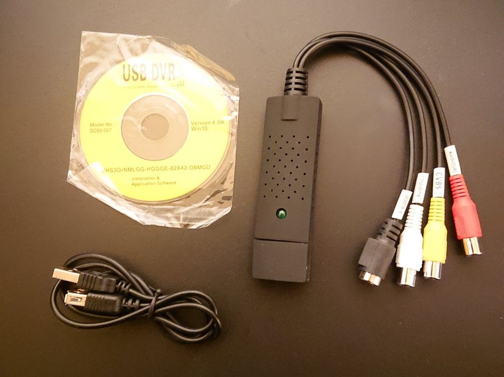 NEU - USB Video Capture Card AV Aufnahme VHS DV DVD Adapter | Kaufen ...