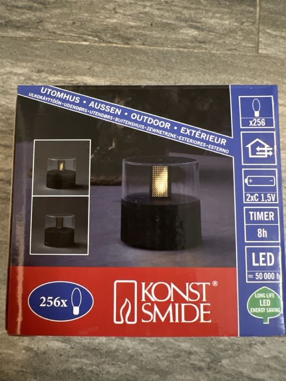 LED Windlichter Outdoor Garten Terrasse Timer NEU (Neu und originalverpackt) in Affoltern am ...