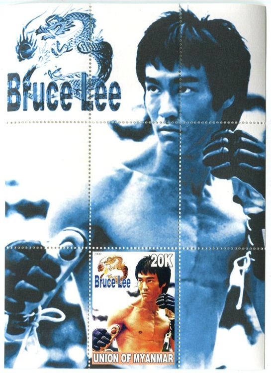 Block "Bruce Lee". Myanmar (Neu und originalverpackt) in Basel für CHF ...