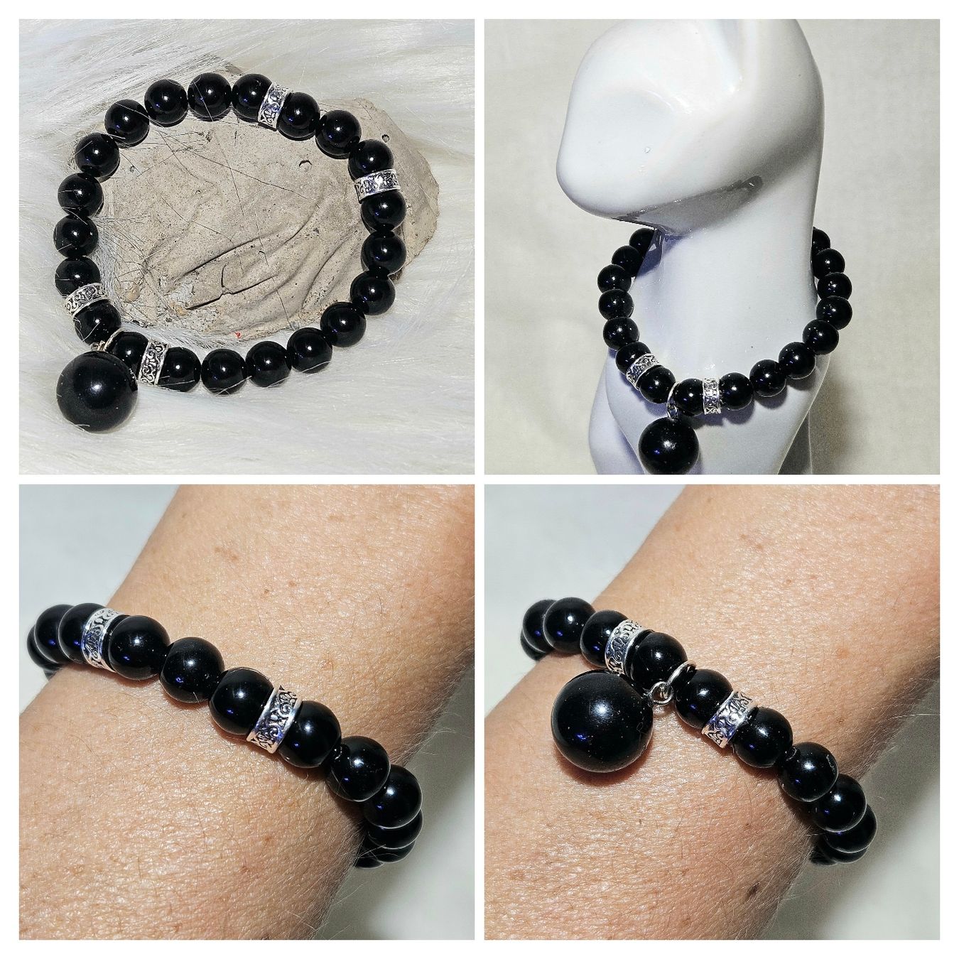 Obsidian-Kugel Armk. - Spendenaktion (Neu (gemäss Beschreibung)) in ...