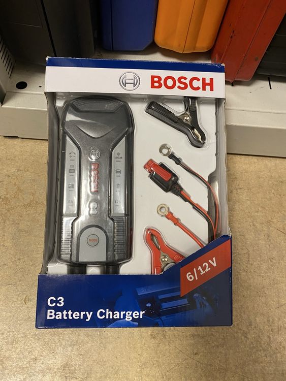 Bosch C3 Battery Charger 6V/12V - in Box (Neu (gemäss Beschreibung)) in ...
