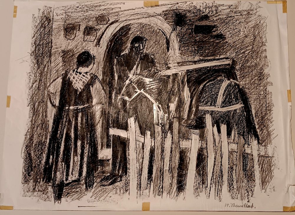 Theurillat Herbert paysans avec leur âne (Gebraucht) in Troinex für CHF 50 – mit Lieferung auf ...