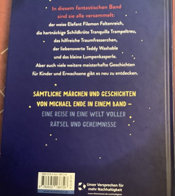 Michael Ende - Die Zauberschule – tolle Winterlektüre! (Gebraucht) in ...