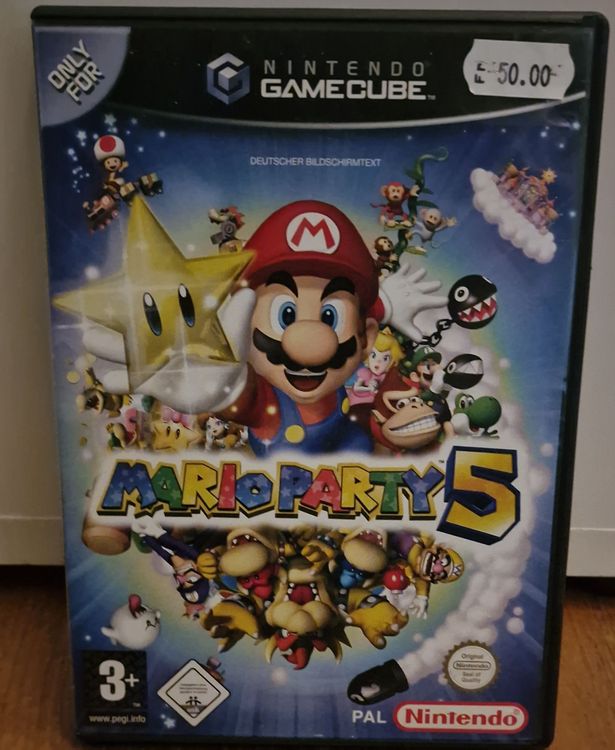 Mario Party 5 GameCube Spiel Deutsch OVP (Gebraucht) in Arisdorf für CHF 50 – mit Lieferung auf ...