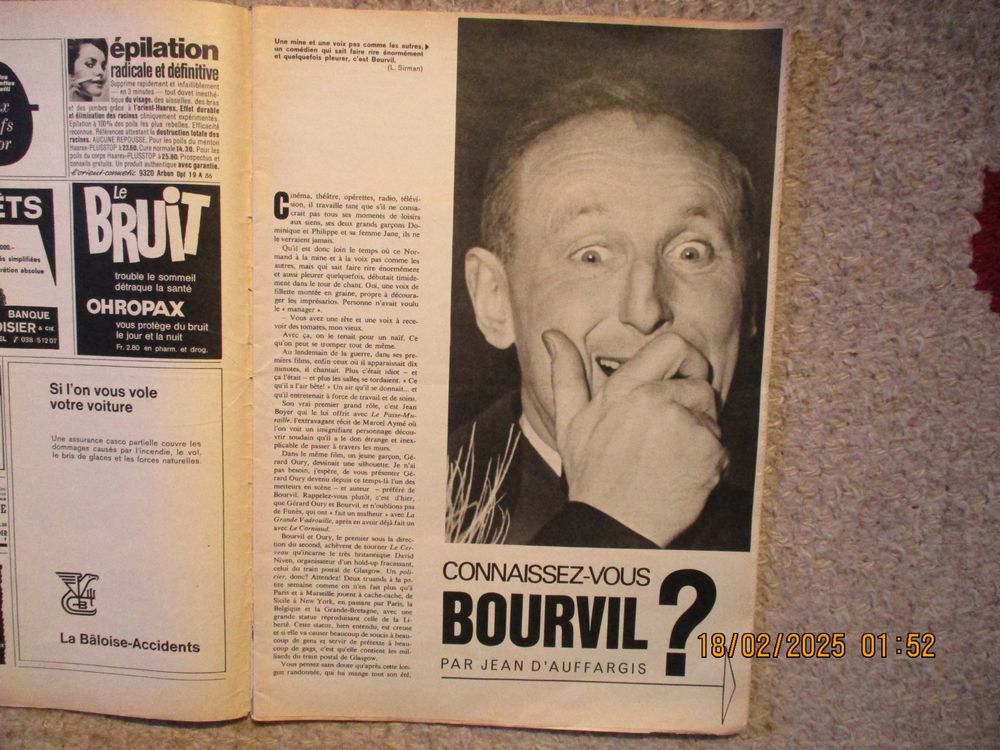 Connaissez-vous Bourvil ? (Gebraucht) in Matran für CHF 10 – mit ...