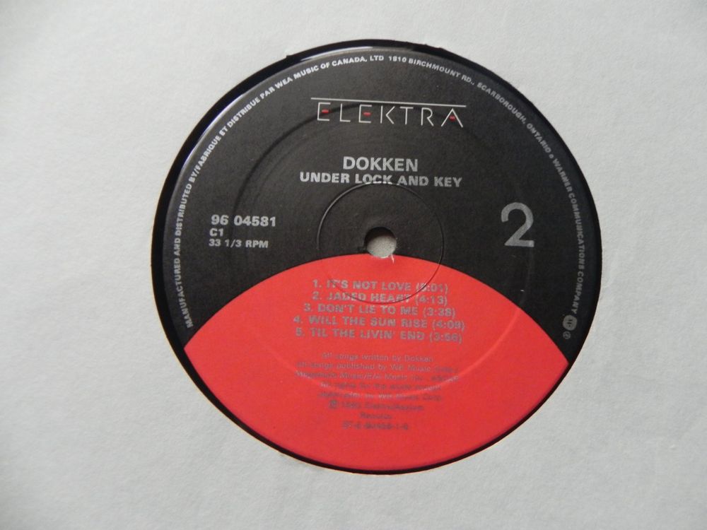 LP USA Heavy Metal Hardrock Dokken 1985 Under Look and Key (Gebraucht) in Siebnen für CHF 15 ...