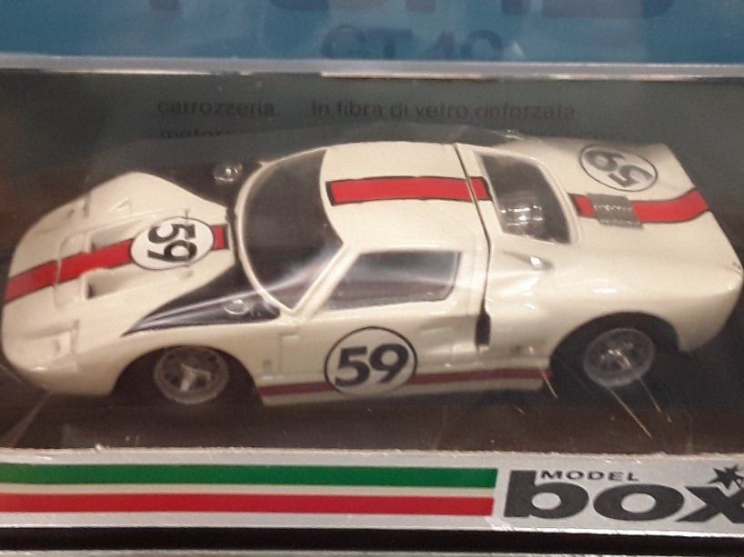 Rarität _ BOX-MODEL - FORD GT40 _ Le Mans 1966 _ 1:43 | Kaufen auf Ricardo